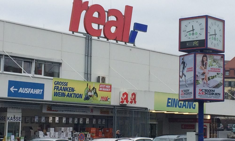 Würzburg: Aus Wertkauf wurde Walmart der wurde dann Real - Supermarkt ...