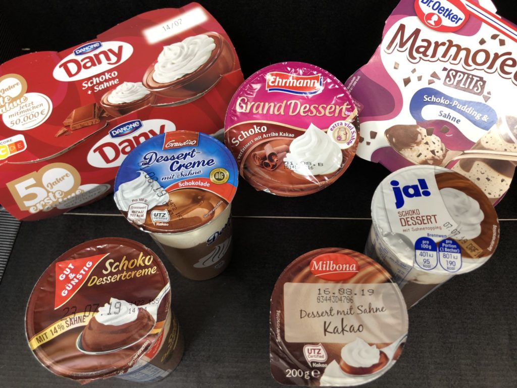 Schokopudding im Ampel Test - Supermarkt Inside